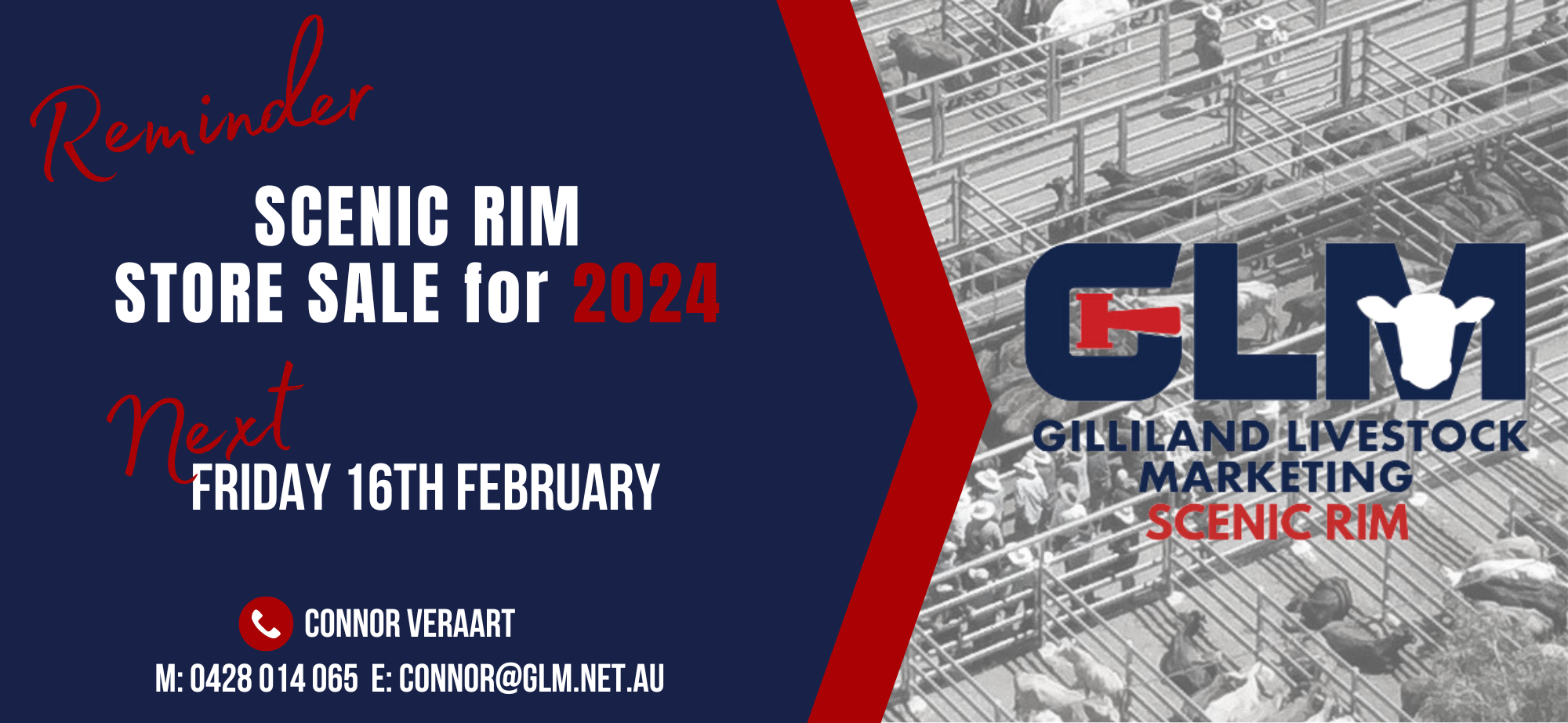 Scenic Rim Store Sale – Beaudesert – Gilliland Livestock Marketing